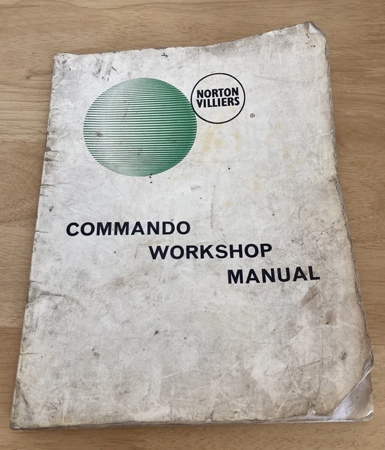 VINTAGE NORTON COMMANDO workshop Manual Norton Villiers £24.50 - PicClick UK
