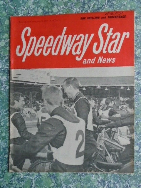 SPEEDWAY STAR AND News Magazine 1967 June 30 Back Cover Exeter Falcons ...