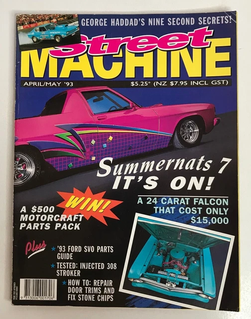 STREET MACHINE APRIL-MAY 1993 Car Magazine $35.00 - PicClick AU