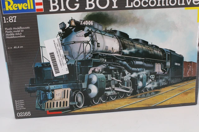 REVELL BIG BOY Locomotive Lokomotive Dampflok Bausatz Model Kit 1:87 ...