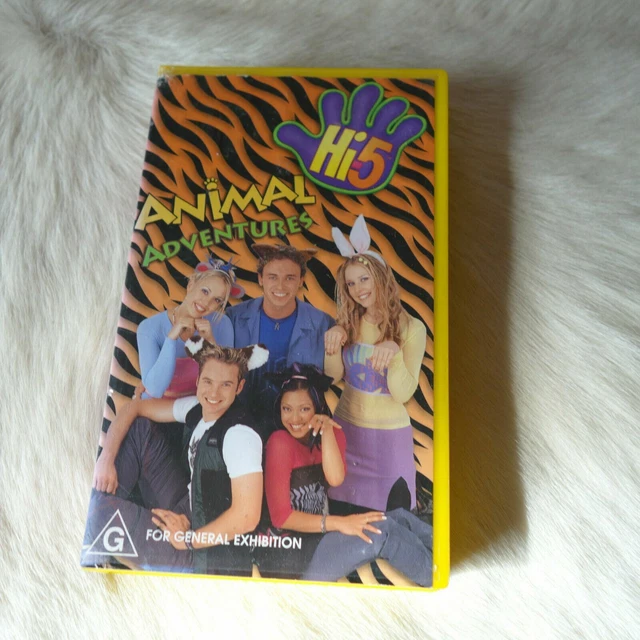 HI5 VHS HI5 ANIMAL ADVENTURES Kids TV SHOW Vintage Hi5 Tv Show VHS ...