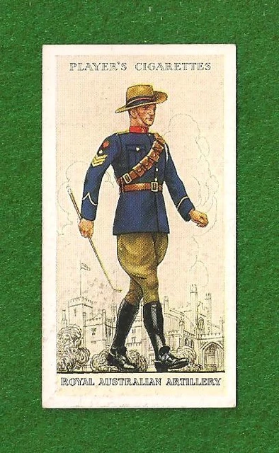 ROYAL AUSTRALIAN ARTILLERY Militia Field UNIFORM ANZAC original print ...