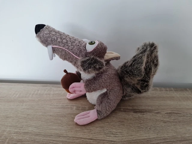 Vintage Ice Age Scrat With Acorn Plush Soft Toy 2002 £250 Picclick Uk