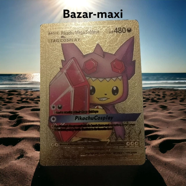 CARTA POKEMON PIKACHU Mega Sableye Cosplay-Inglese-005-Gold- EUR 8,00 ...