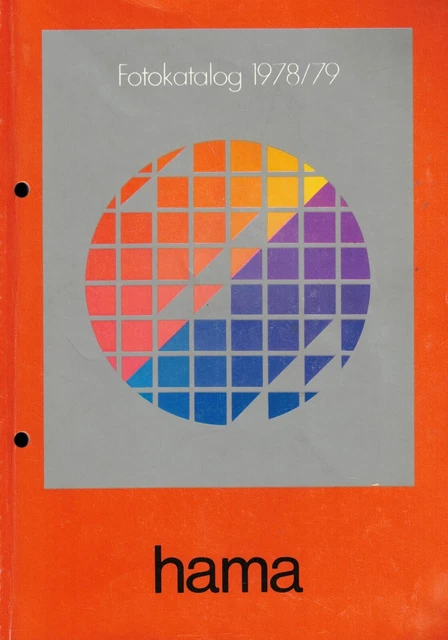 HAMA KATALOG 1978/79 für Foto und Film, Fotokatalog, Hamaphot KG Hanke ...
