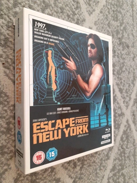ESCAPE FROM NEW York Collector's Edition 4K UHD Blu-ray 4 Disc Box Set ...