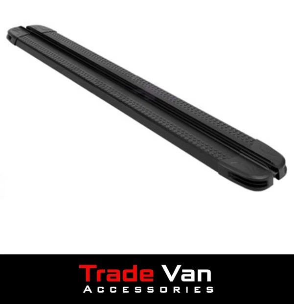 FORD TRANSIT CUSTOM Sport Swb Tempest Black Side Steps Running Boards ...