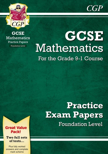 GCSE MATHS PRACTICE Papers: Foundation: for the 2026 and 2027 exams ...