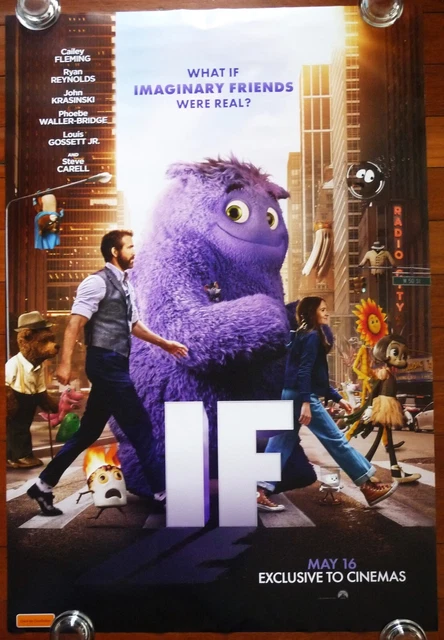 IF ORIGINAL 2024 Australian Advance One Sheet Movie Poster Cailey ...