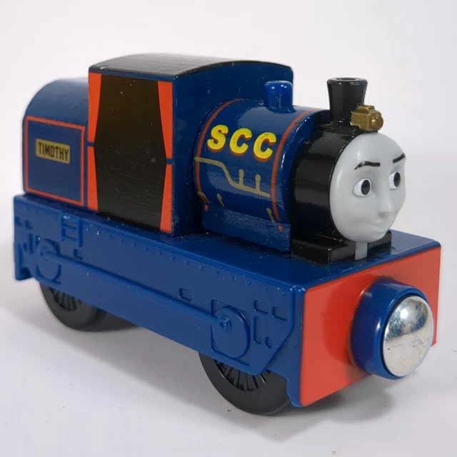 TIMOTHY TANK ENGINE Thomas the Train Wooden Railway Friends 2012 Blue ...