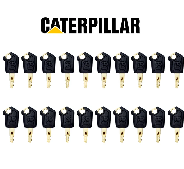 20PCS CAT 5P8500 Heavy Equipment Keys Caterpillar Excavator Ignition ...