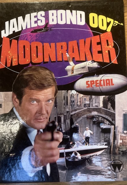 ORIGINAL VINTAGE JAMES bond MOONRAKER SPECIAL BOOK ANNUAL 1979 007 roger moore £4.36 - PicClick UK