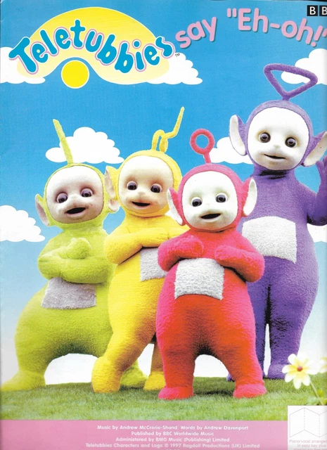 90'S SHEET MUSIC 'TELETUBBIES SAY EH-OH' by The Teletubbies £4.00 ...