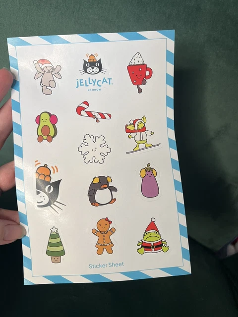 JELLYCAT STICKERS RARE. Brand New. None Retail Item £25.00 - PicClick UK