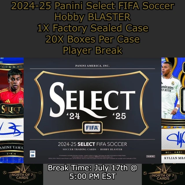 CARLA OVERBECK 2024-25 Panini Select FIFA Soccer Blaster 1X Case BREAK ...