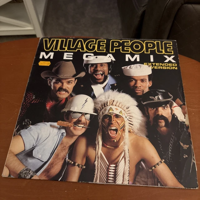 VILLAGE PEOPLE MEGAMIX Extended Version Disco Dance Classics 12” LP ...