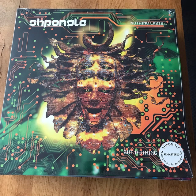 SHPONGLE - NOTHING Lasts... But Nothing Is Lost 2 disques vinyle noir ...