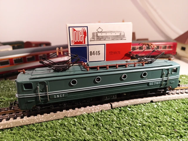 JOUEF CC 7107 SNCF Epoque III Echelle HO Locomotive Electrique - Verte (8445) EUR 40,00 ...