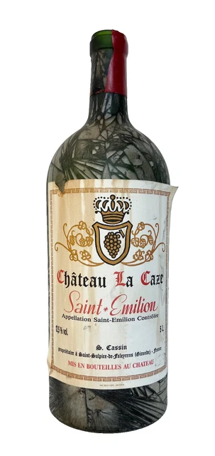 ERIC SAINT VAL bouteille jéroboam Saint Emilion givré verrererie d'art ...