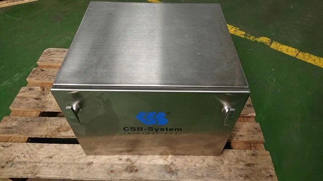 ARMADIO DI CONTROLLO computer CSB-System 610x560x410 acciaio inox /#8 ...