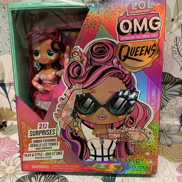 LOL SURPRISE OMG Queens Miss Divine Fashion Doll -20 Surprises EUR 36 ...