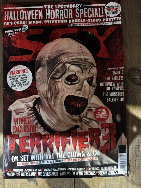 SFX MAGAZINE NOV 2024 Horror Special. Terrifier 3 World Exclusive: Art ...