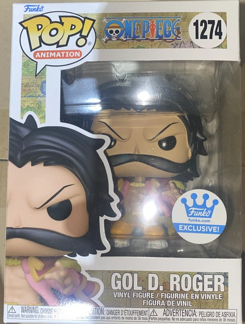 FUNKO POP! ANIMATION One Piece GOL D. ROGER #1274 Funko Shop Exclusive ...