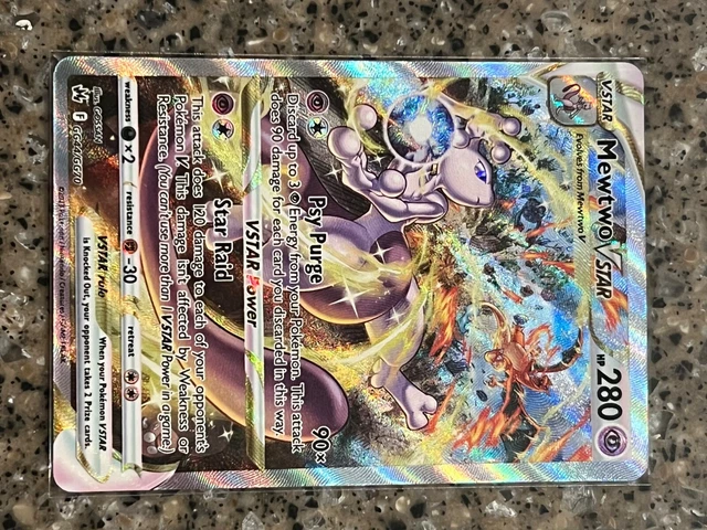 POKÉMON TCG MEWTWO VSTAR Crown Zenith: Galarian Gallery GG44/GG70 ...