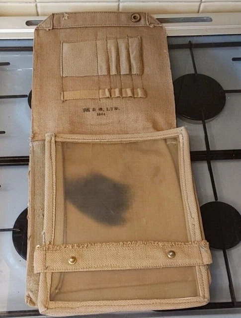 ORIGINAL WW2 BRITISH webbing Map case $12.24 - PicClick