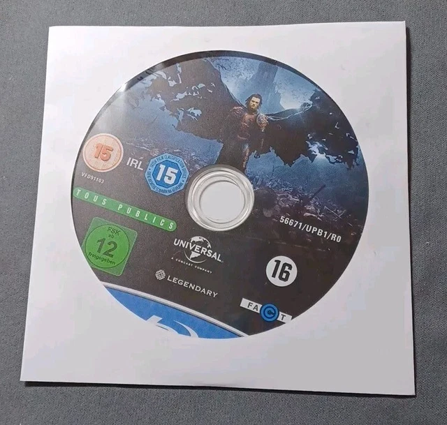 DRACULA UNTOLD BLU-RAY In Virtually Scratch Free Condition Disc Only No ...