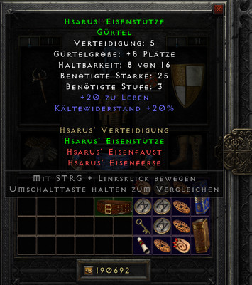 DIABLO 2 RESURRECTED D2R Hsarus supporto in ferro Iron Stay non scala ...