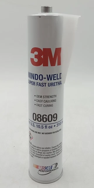 3M WINDO-WELD SUPER Fast Auto Glass Urethane Windshield Adhesive Sealer ...