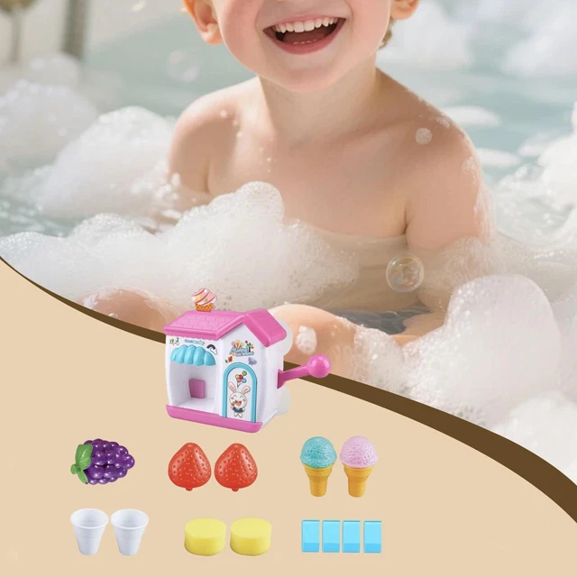 ICE CREAM FOAM Maker Bath Toys Premium for Kids Children Age 3-5 Years ...