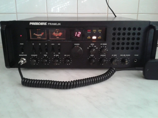 CIBI CB RADIOAMATEUR President Base Franklin EUR 256,00 - PicClick FR
