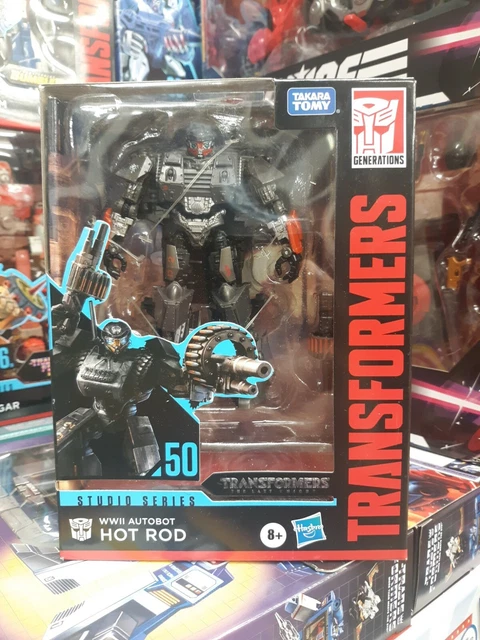 TRANSFORMERS STUDIO SERIES Hot Rod #93 The Last Knight Deluxe Class NEW ...