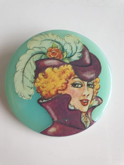 ANCIENNE BELLE BROCHE Tete De Femme vintage Western Germany EUR 6,90 ...