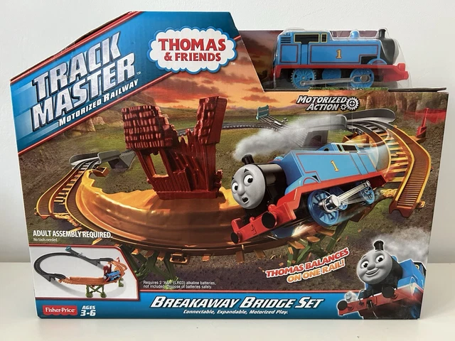 THOMAS AND FRIENDS Trackmaster Motorised Railway Breakaway Bridge Set £ ...