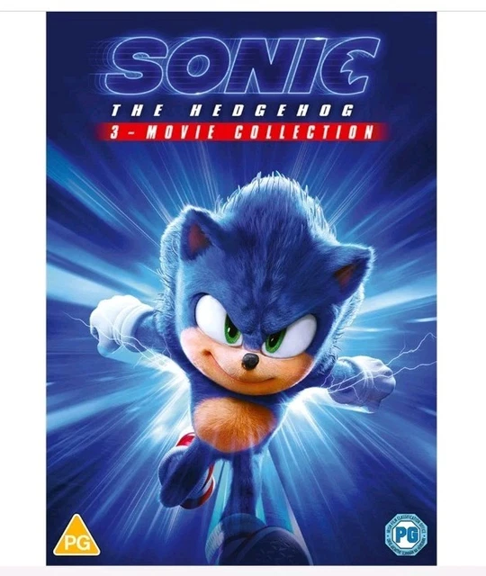 SONIC THE HEDGEHOG: 3-Movie Collection [PG] DVD Box Set £31.91 - PicClick UK