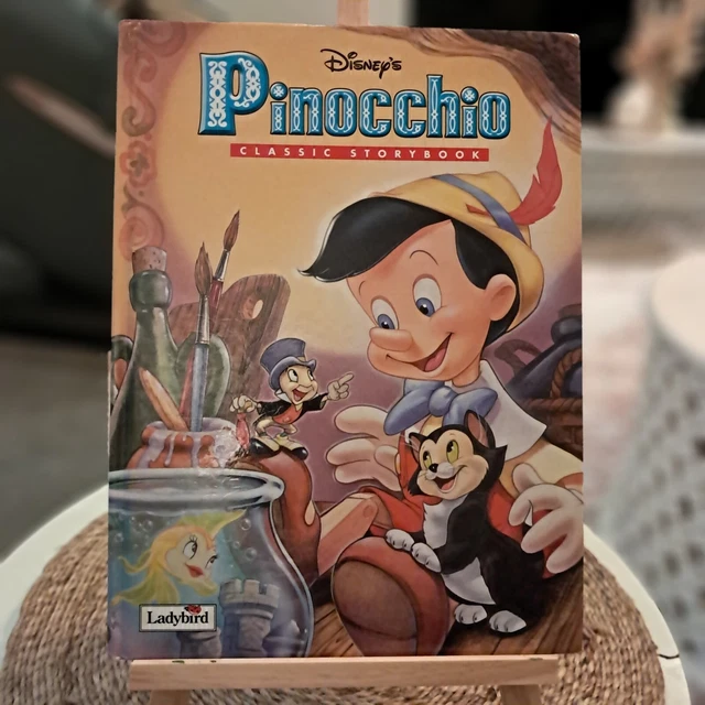 DINSEY'S PINOCCHIO HARDCOVER Book - Vintage Rare £13.57 - PicClick UK