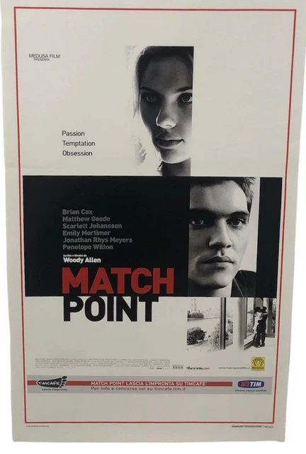 POSTER LOCANDINA CINEMA Film Match Point 70X33 cm EUR 19,99 - PicClick FR