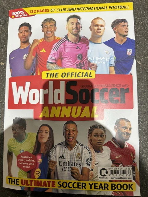 WORLD SOCCER MAGAZINE Annual 2024 The Ultimate Soccer Year Book: 132 ...