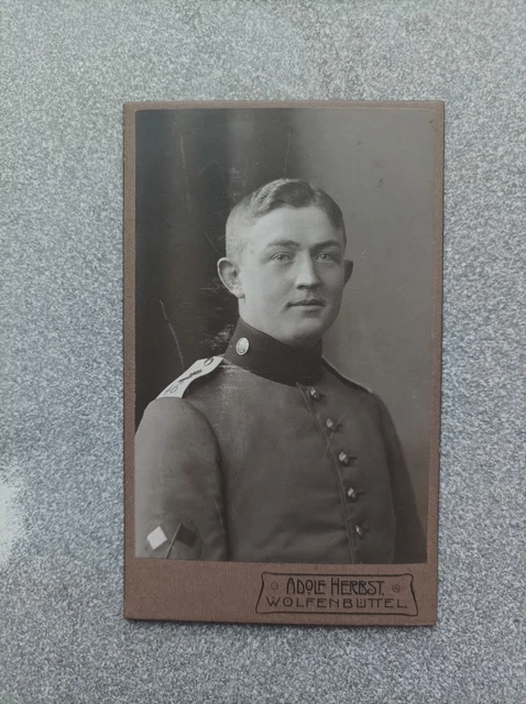 CDV FOTO, SOLDAT Inf. Rgt. 46, Foto Wolfenbüttel EUR 8,50 - PicClick DE