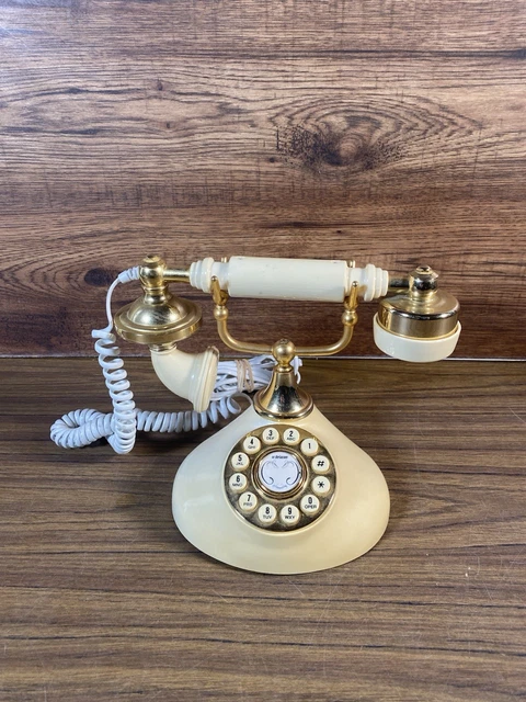 VINTAGE BETACOM CREAM Regal French Style Telephone - Push Button ...
