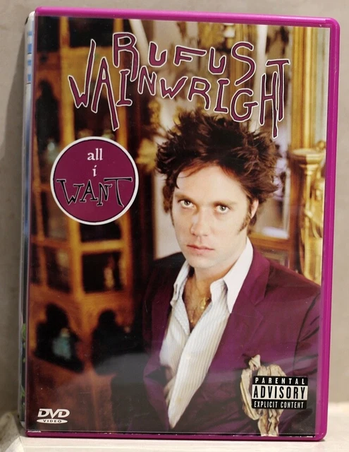 RUFUS WAINWRIGHT DVD All I Want £10.16 - PicClick UK
