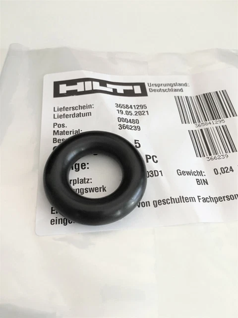 AMORTIGUADOR DE JUNTA tórica HILTI TE56 ATC TE60 ATC AVR TE46 TE500 ...