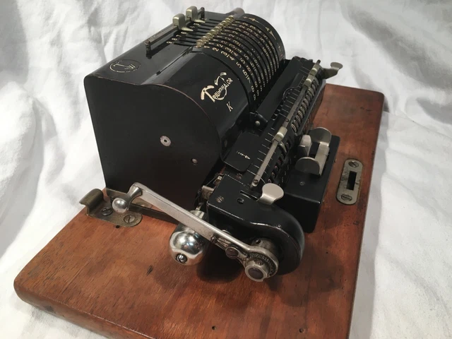 Ancienne Machine A Calculer Triumphator Model K De 1924 Eur 150 00
