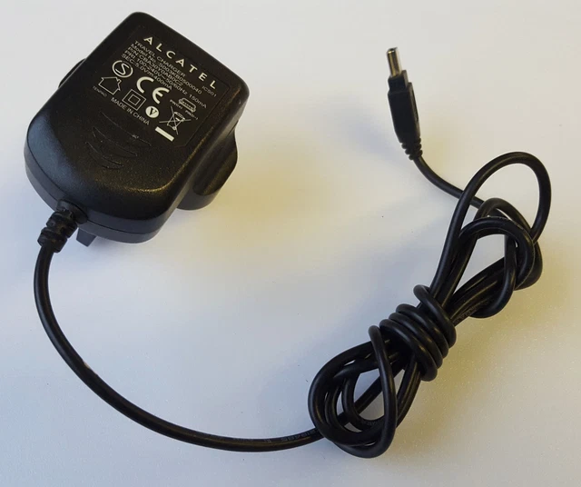 GENUINE ALCATEL S003KB0500040 Ac/Dc 5V 0.4A Uk Plug Cba30Y0Ab0C2 - Mini ...