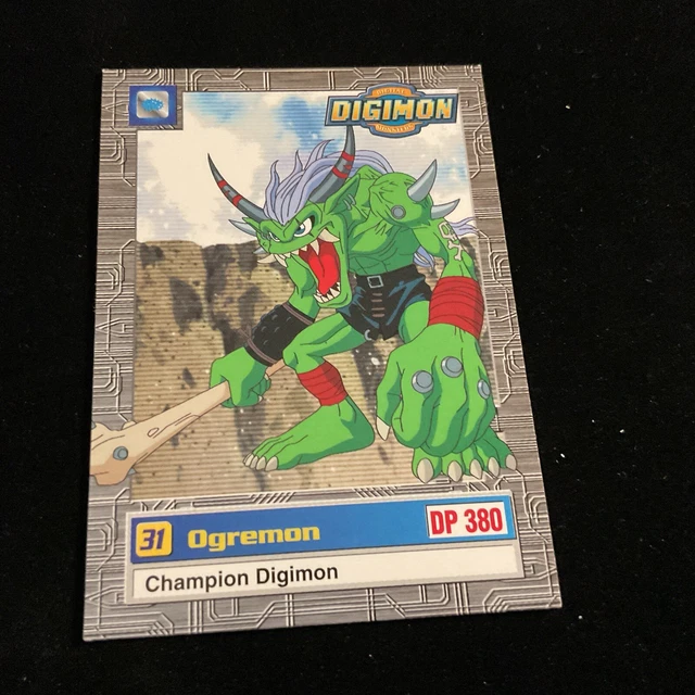 OGREMON DIGIMON TRADING Card Animated Series 1999 Bandai /Upper Deck ...