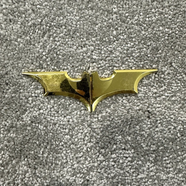 GOLD BATMAN MONEY Clip Symbol Cash Gotham City Super Spider Joker ...