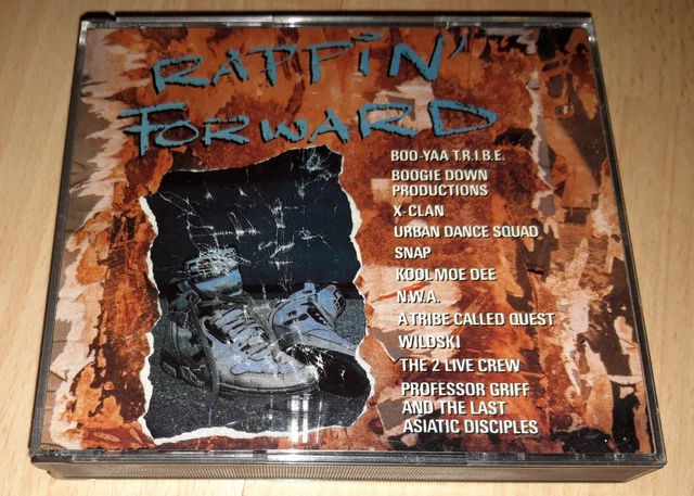 RAPPIN' FORWARD - Compilation Album 2 CD's KOOL MOE DEE, X-CLAN, BOO ...